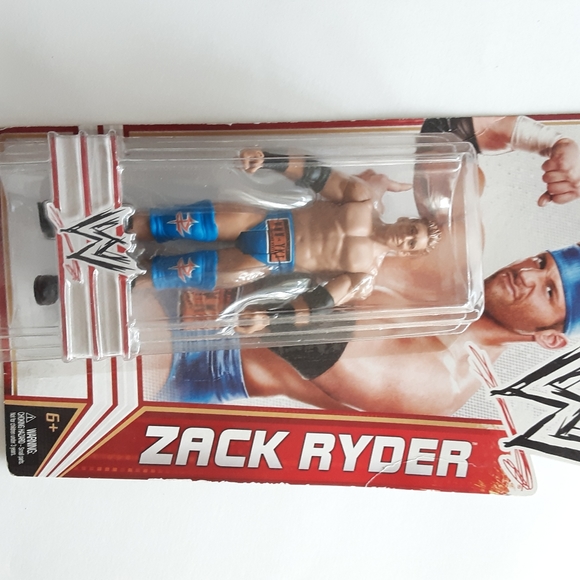 WWE | Toys | Wwe Mattel Series 22 Zack Ryder Figure New | Poshmark